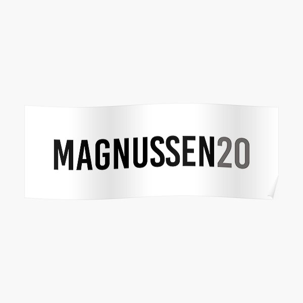 "Kevin Magnussen 20 Design" Poster by GreazyL | Redbubble