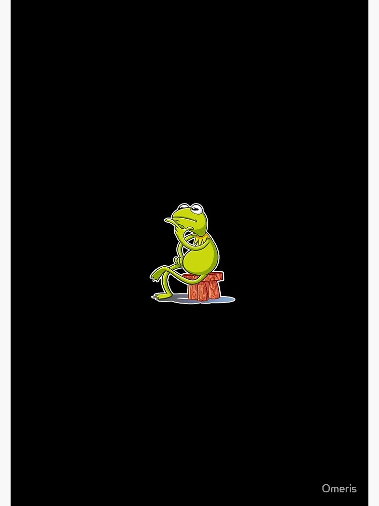 "Kermit the frog thinking meme" Spiral Notebook for Sale by Omeris ...