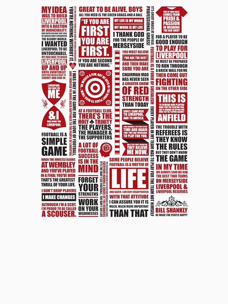 "Shanklyisms – a collection of quotes from Bill Shankly" Essential T ...