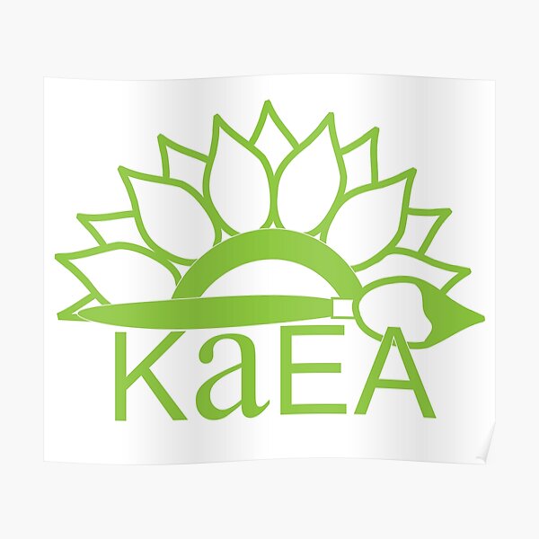 "KAEA Logo One Color" Poster for Sale by salesKAEA | Redbubble