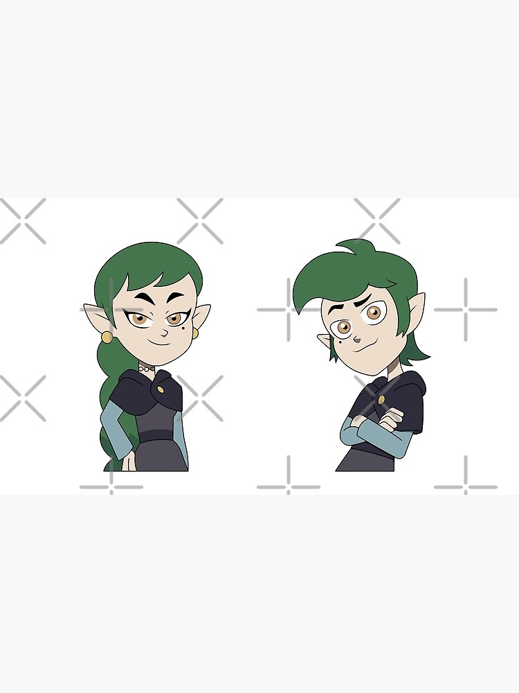 "Emira and Edric The Owl House" Photographic Print by artnchfck | Redbubble