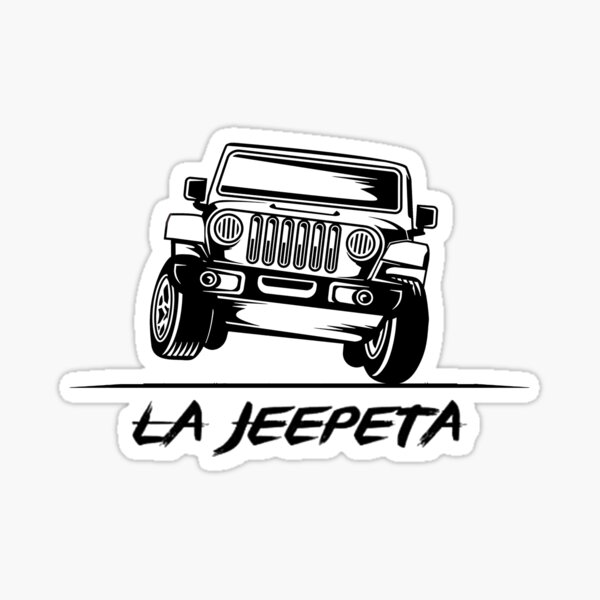 La Jeepeta Stickers | Redbubble