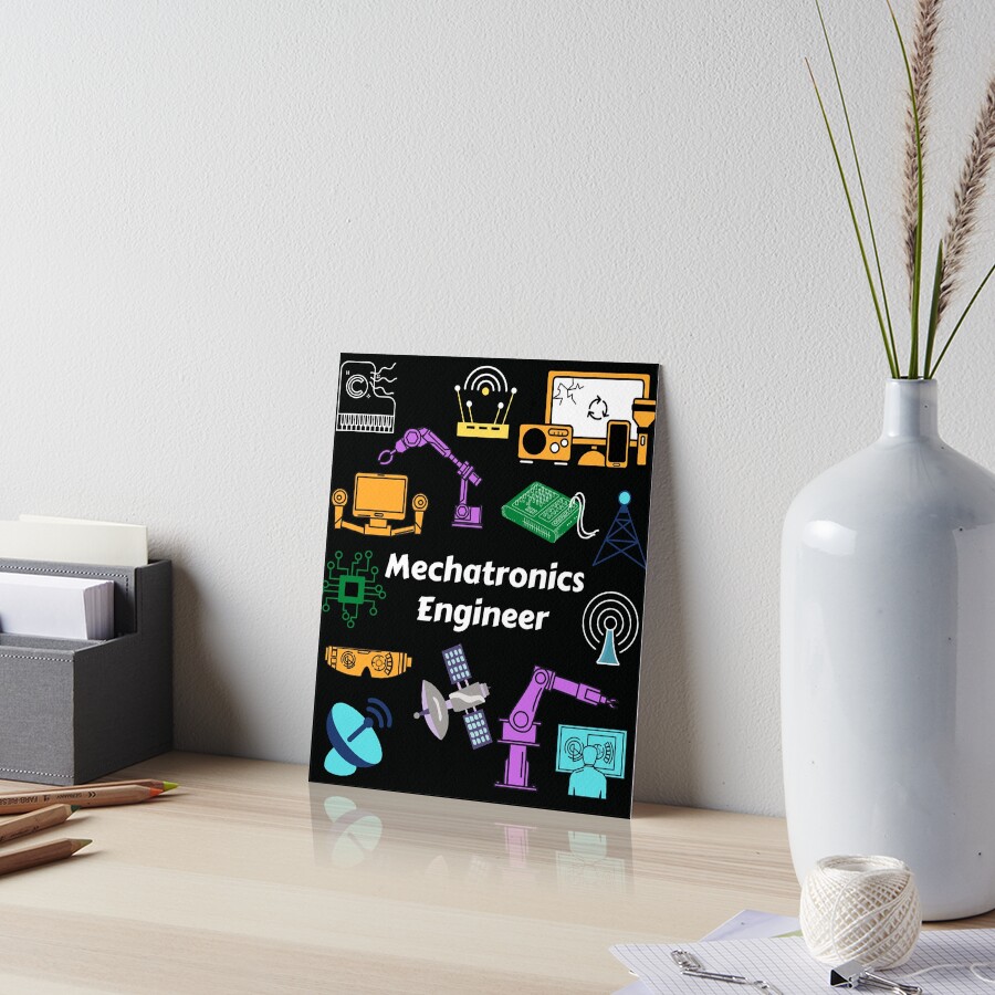"mechatronics Engineer" Art Board Print by SSQUADRI | Redbubble