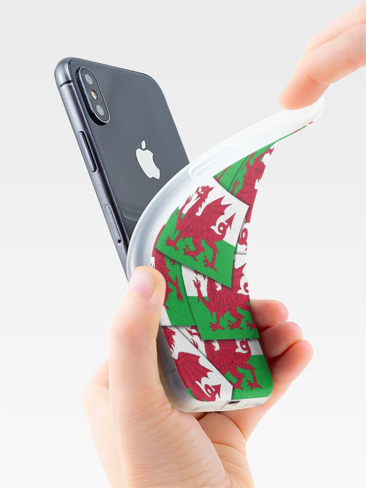 "Welsh Flag Phone Case (7)" iPhone Case for Sale by mpodger | Redbubble
