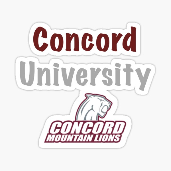 Concord University Stickers | Redbubble