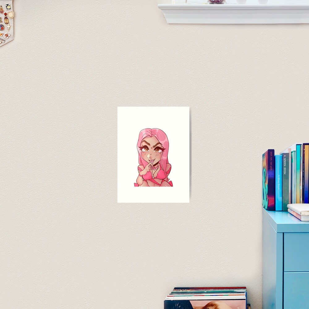 "ppcocaine ddlg sticker" Art Print by Gabby-Obsessed | Redbubble