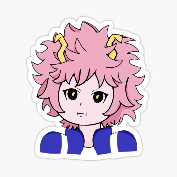"Mina Ashido" Sticker for Sale by ruintheripper | Redbubble