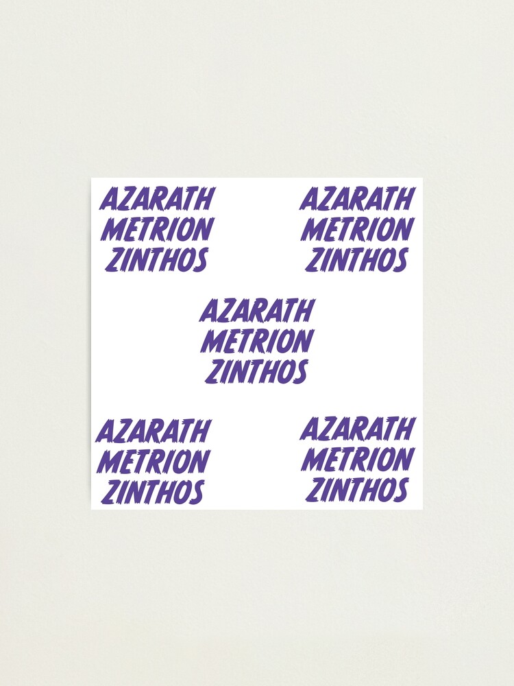 "Teen Titans Raven - Azarath Metrion Zinthos Pack" Photographic Print ...