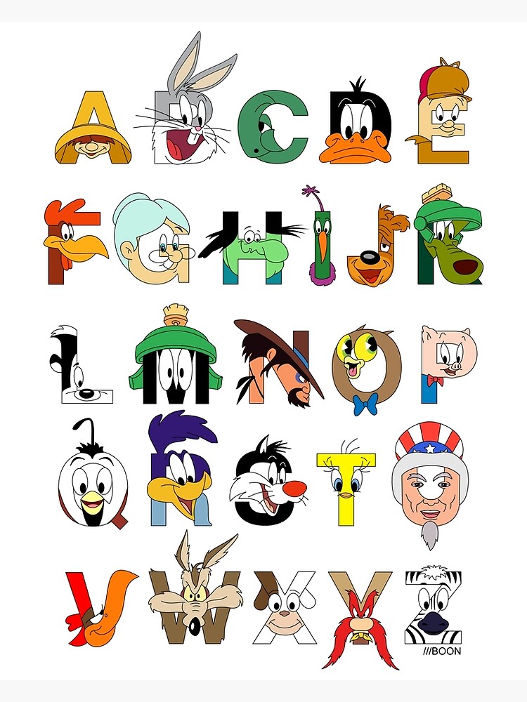 "That's Alphabet Folks" Canvas Print for Sale by mbaboon | Redbubble