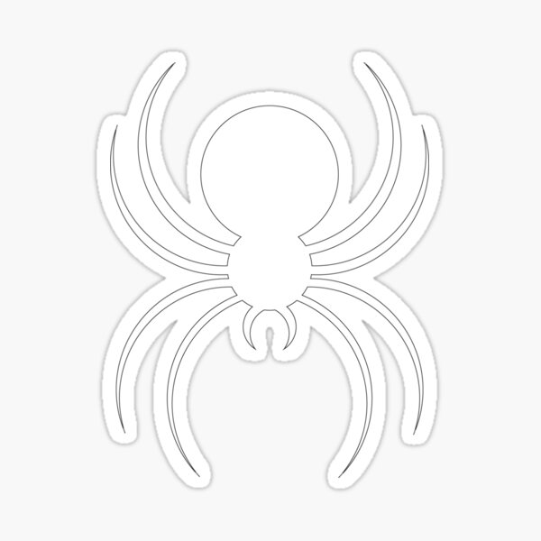 "Spider GR (White)" Sticker for Sale by FeelingMyMemes | Redbubble