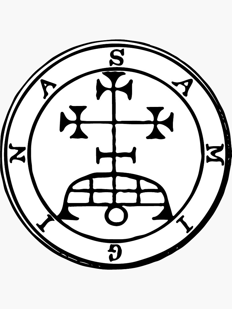 "SAMIGINA sigil" Sticker for Sale by estacaolunar339 | Redbubble