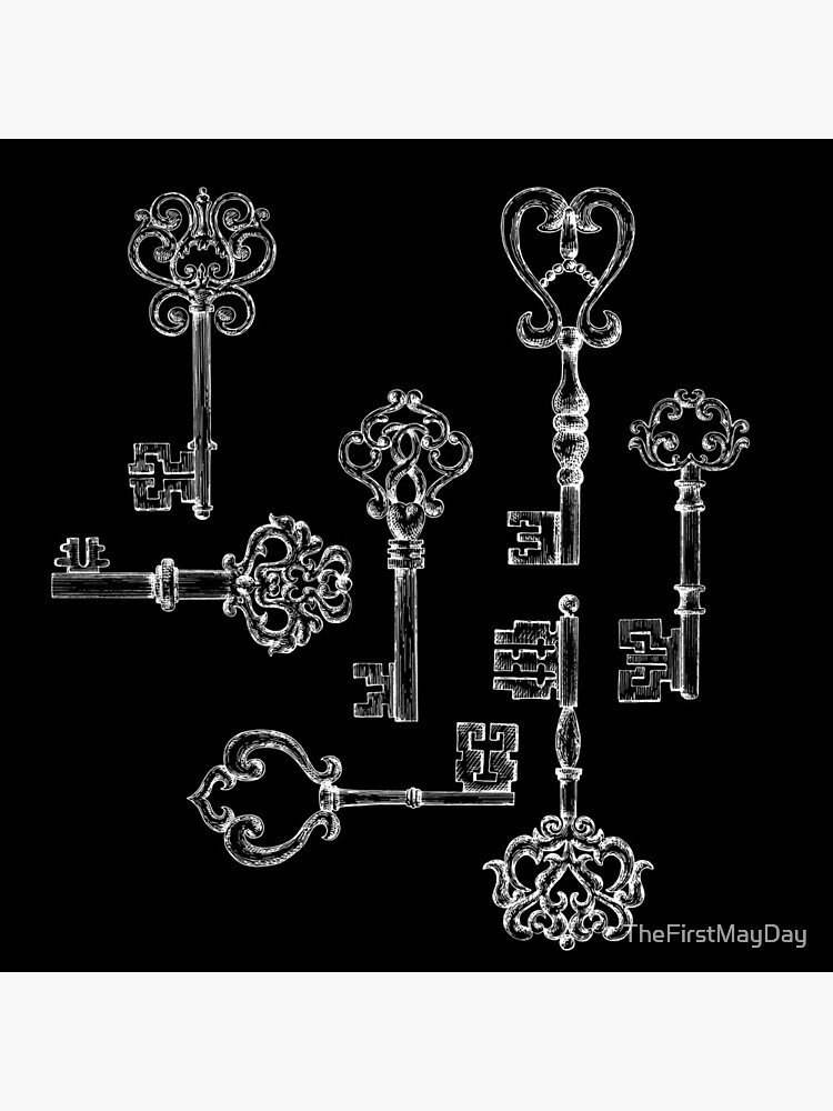 "skeleton key halloween aesthetic" Photographic Print for Sale by ...