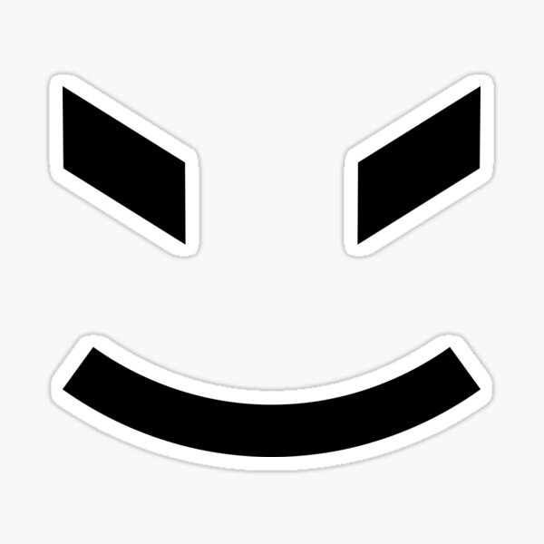 "Evil Face " Sticker for Sale by Sandun8124 | Redbubble