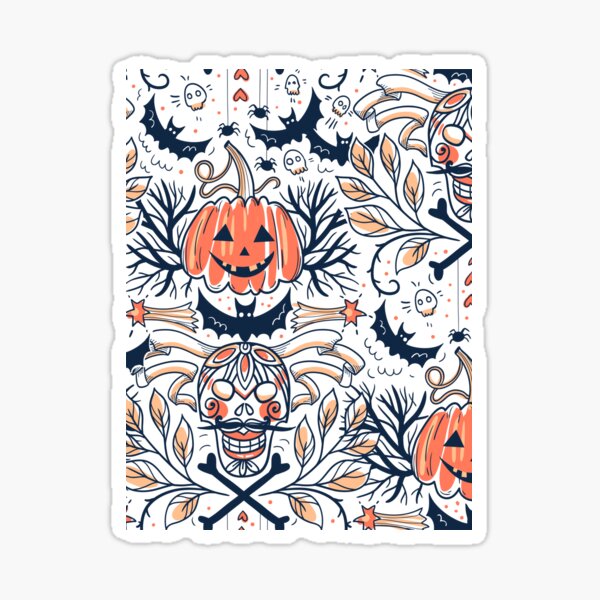 "Spooky SZN" Sticker for Sale by SweetDee360 | Redbubble