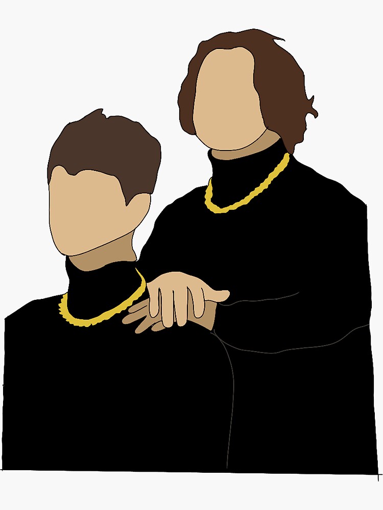 "Kian and jc pose" Sticker for Sale by Katelynkas1 | Redbubble