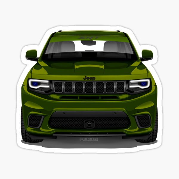 Jeep Trackhawk Stickers | Redbubble