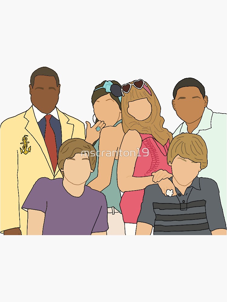 "Suite Life on Deck Season 3" Sticker by mscranton19 | Redbubble