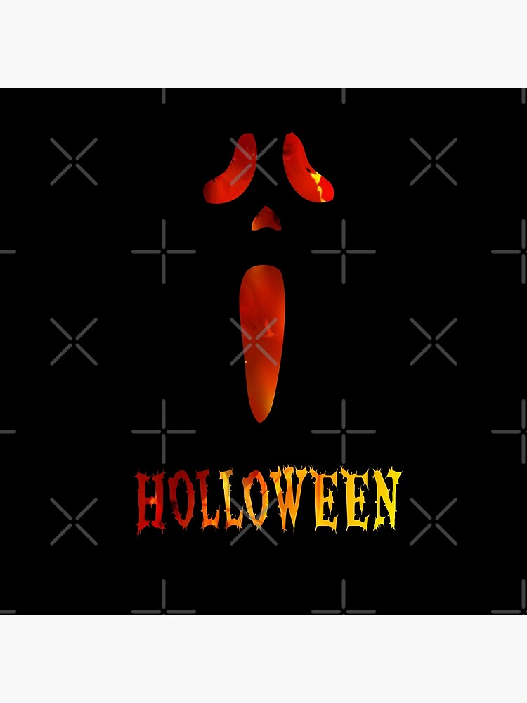 "halloween hollow face" Poster by JUST-A | Redbubble