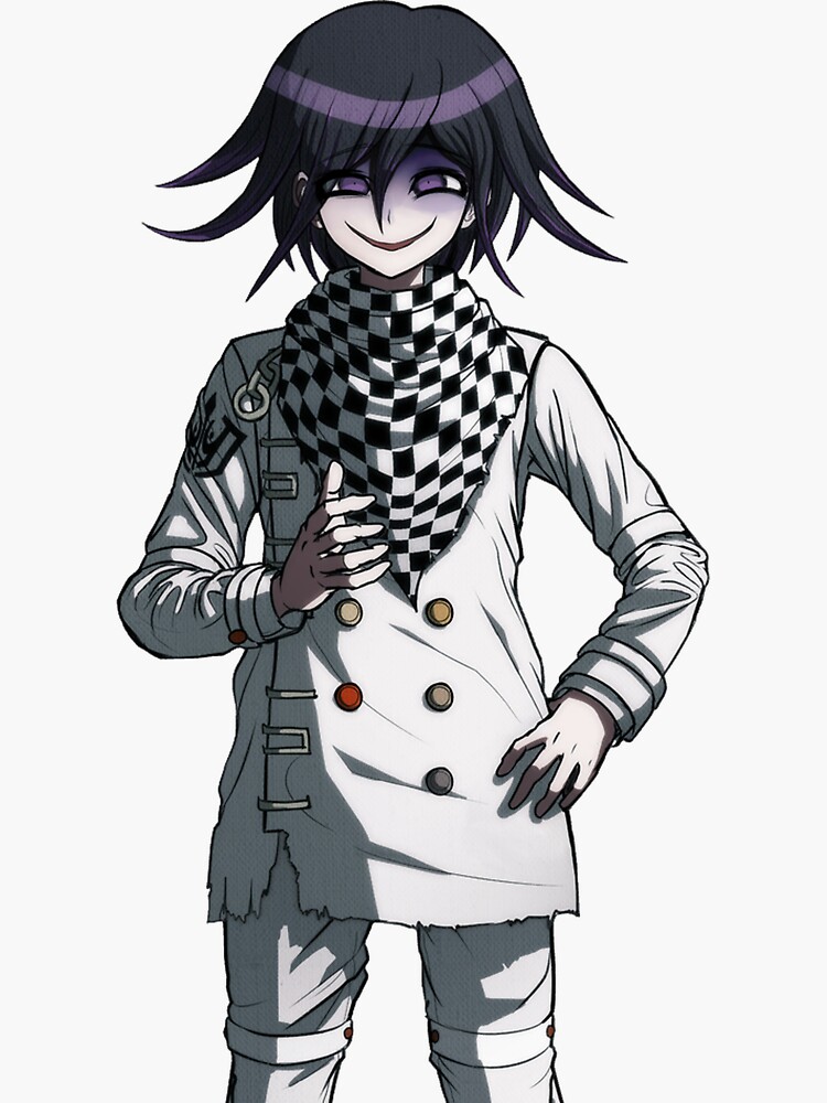 "Kokichi Ouma Evil Smile" Sticker by DennyG1998 | Redbubble