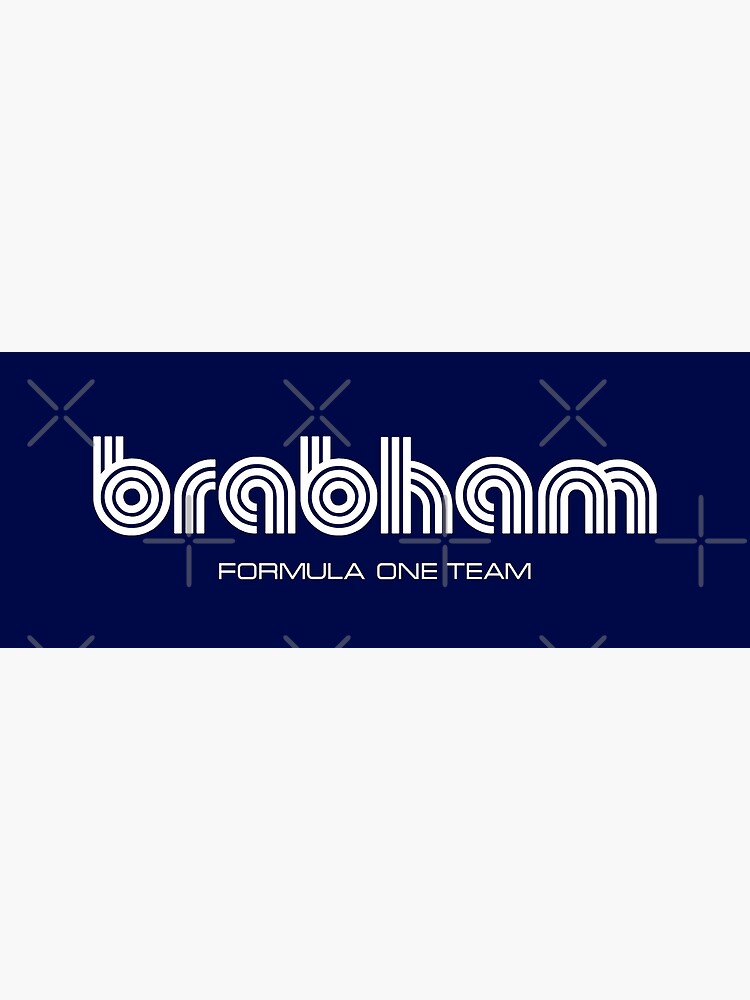 Lámina fotográfica «Logotipo del equipo Brabham Formula One 1972 ...