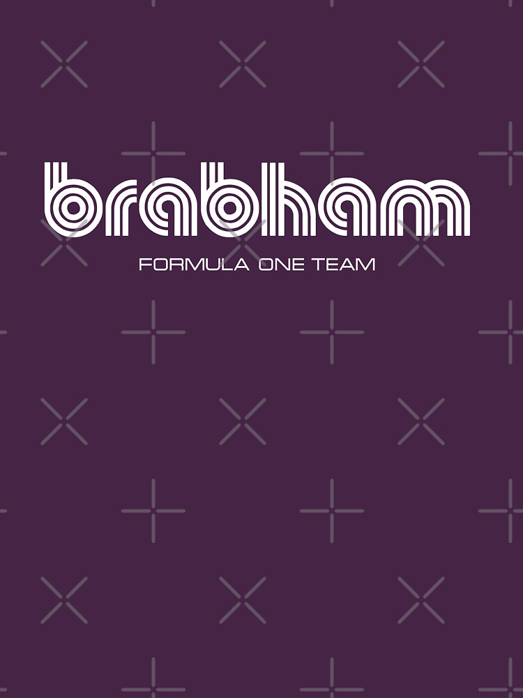 "Brabham Formula One 1972 team logo - white print" T-shirt for Sale by ...