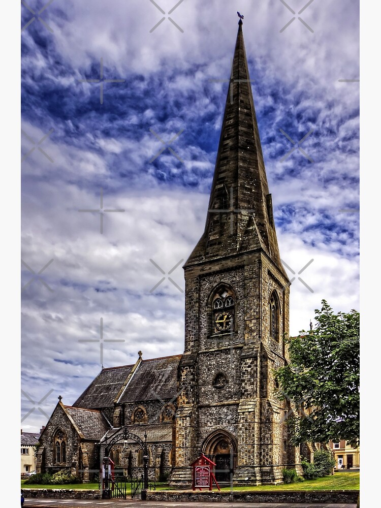 "Christ Church Silloth" Poster for Sale by tomg | Redbubble