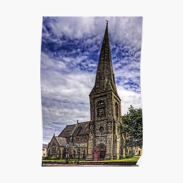 "Christ Church Silloth" Poster for Sale by tomg | Redbubble