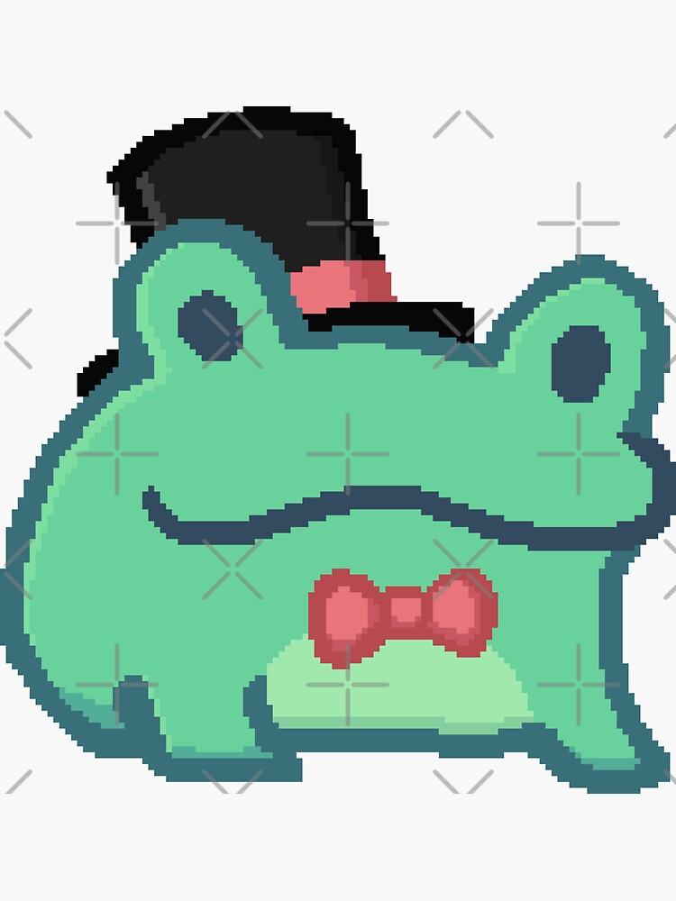 "Dapper Frog" Sticker for Sale by Ukbv | Redbubble