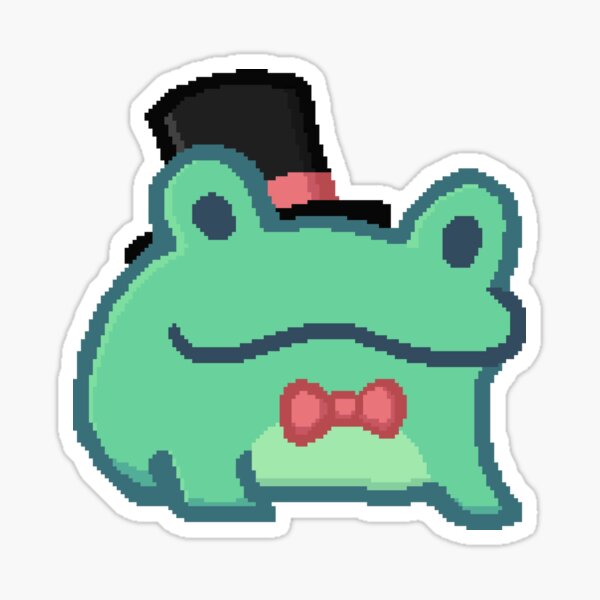 "Dapper Frog" Sticker for Sale by Ukbv | Redbubble