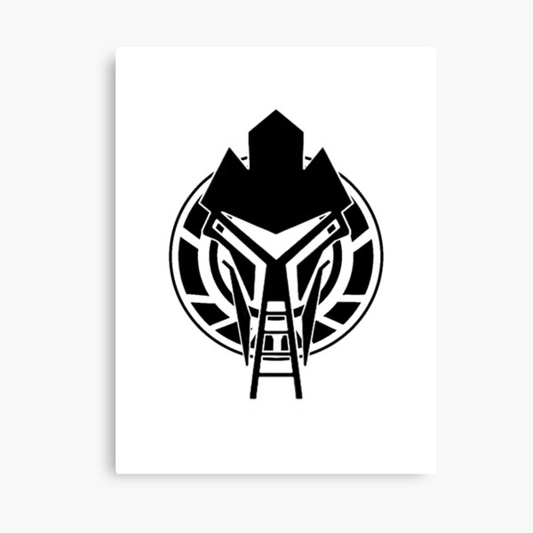 "Cylon Logo" Canvas Print for Sale by BeeBoo | Redbubble