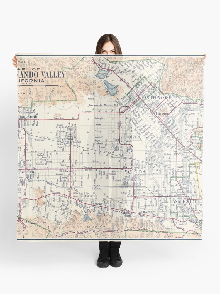 Mapa Del Valle De California