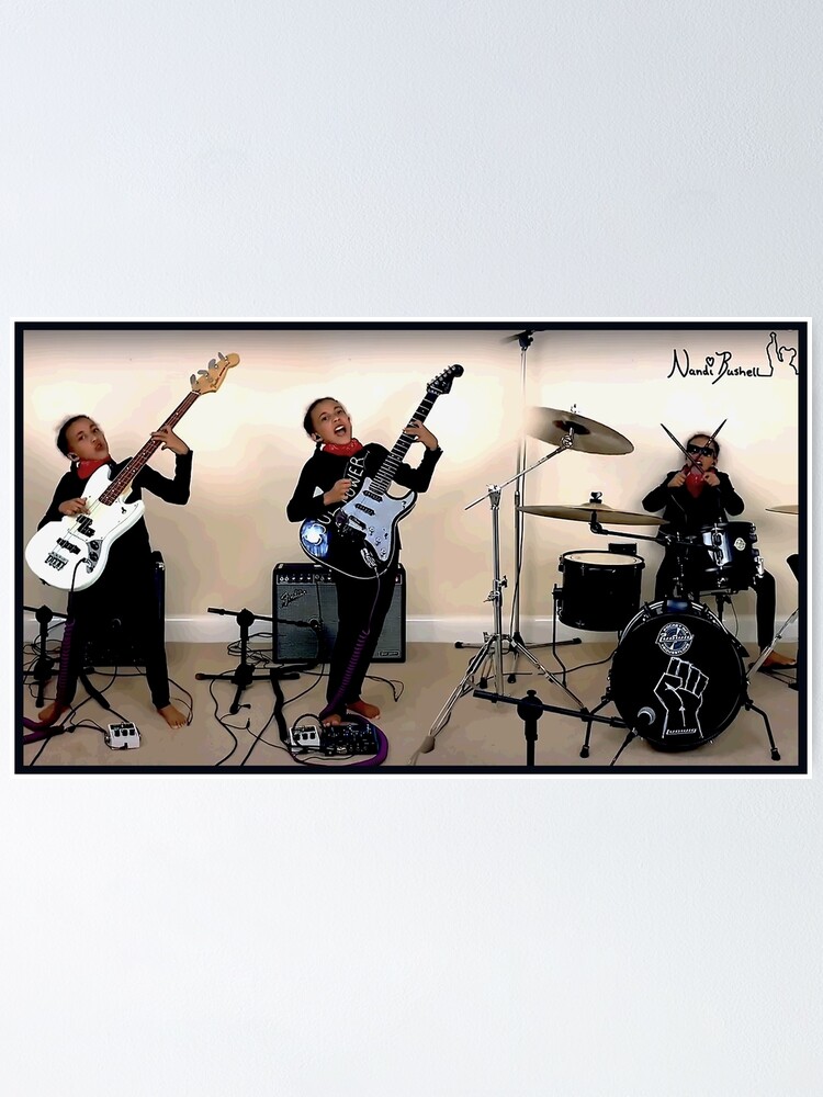 "nandi bushell on rock" Poster for Sale by 16proartwork | Redbubble