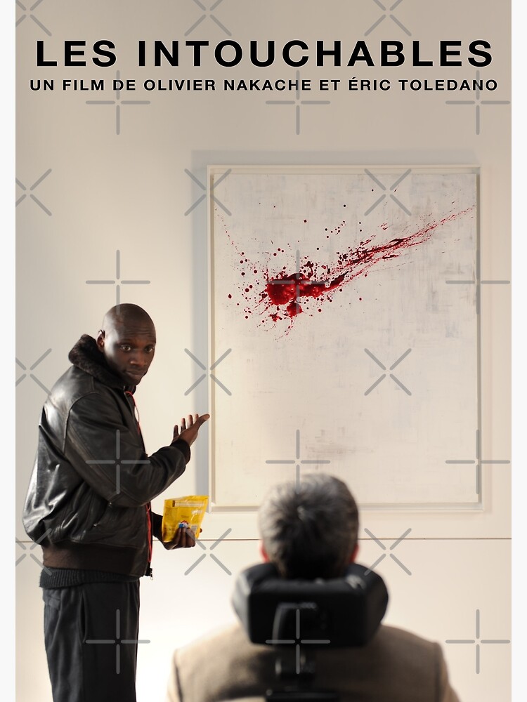 "Les Intouchables Film Movie Poster" Art Print by bluebird-king | Redbubble