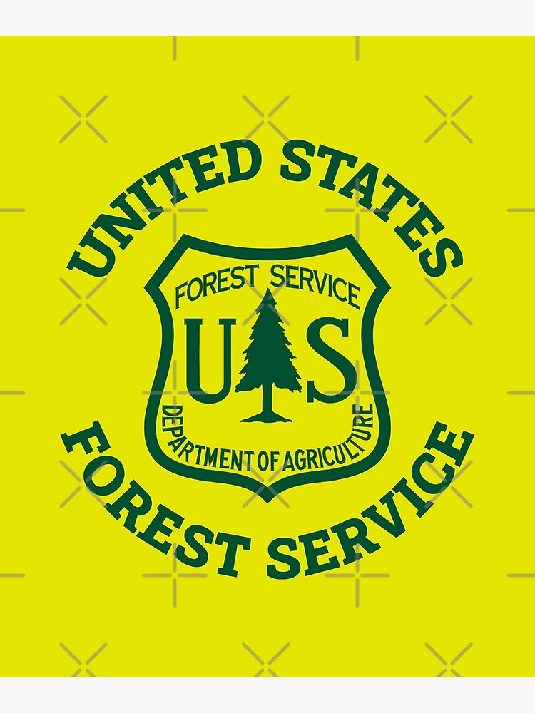 "U.S. Forest Service (Green)" Poster for Sale by enigmaticone | Redbubble