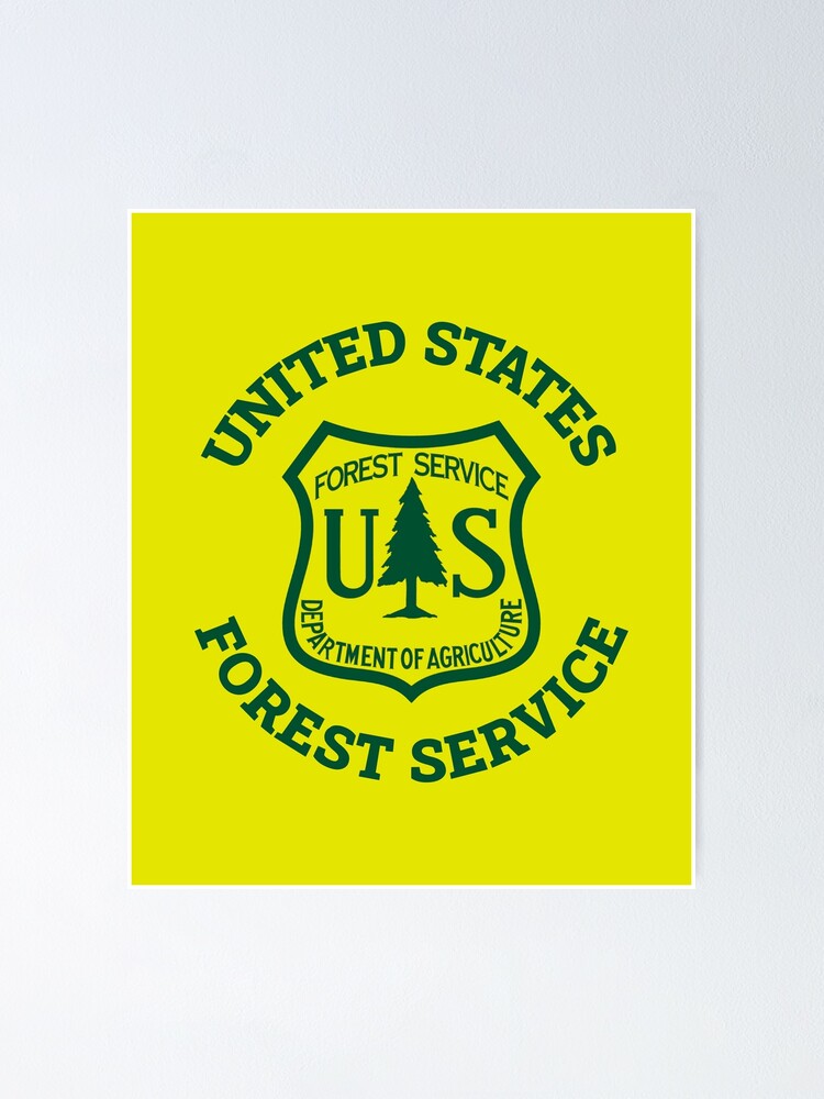 "U.S. Forest Service (Green)" Poster for Sale by enigmaticone | Redbubble
