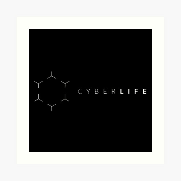 "Detroit Become Human CyberLife Logo PNG" Art Print by senaeksi | Redbubble