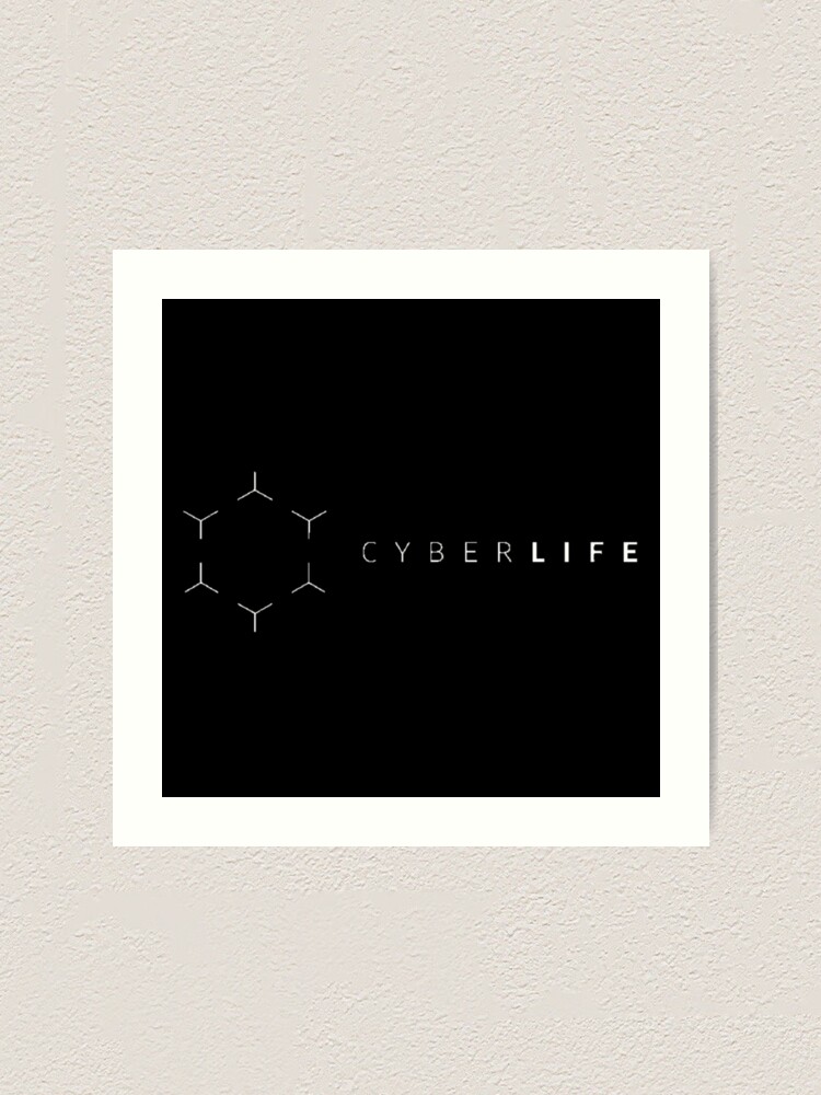 "Detroit Become Human CyberLife Logo PNG" Art Print by senaeksi | Redbubble