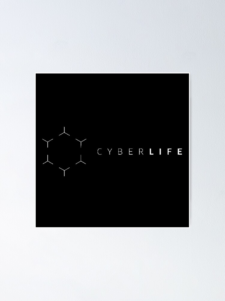 Póster «Detroit Become Human CyberLife Logotipo PNG» de senaeksi ...