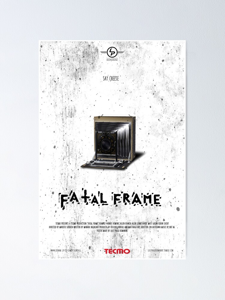"FATAL FRAME" Poster for Sale by LPRomanini | Redbubble