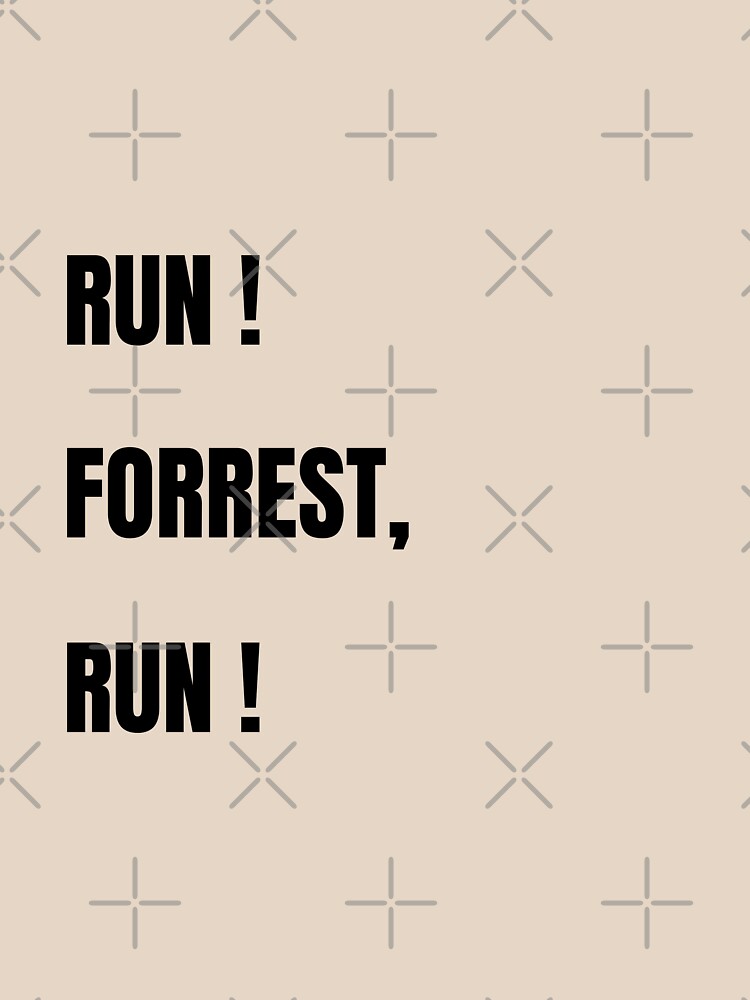 "Forrest Gump - Jenny Curran: Run! Forrest, Run!" T-shirt by swiftyrap ...