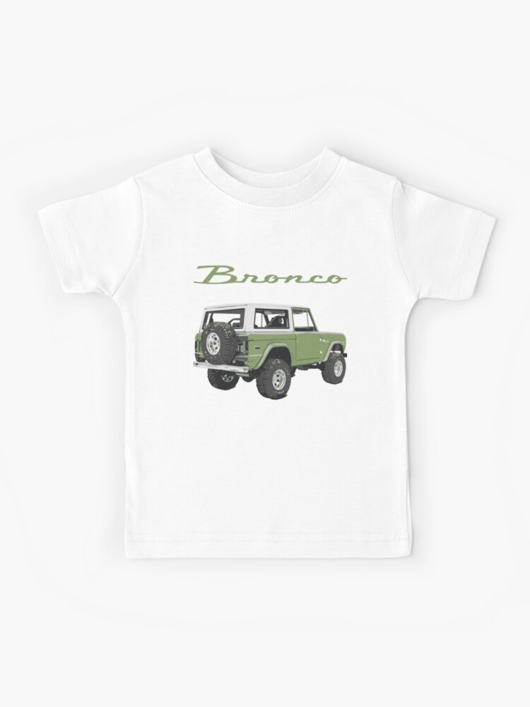 "1971 Green Classic Ford Bronco " Kids T-Shirt for Sale by FromThe8Tees ...
