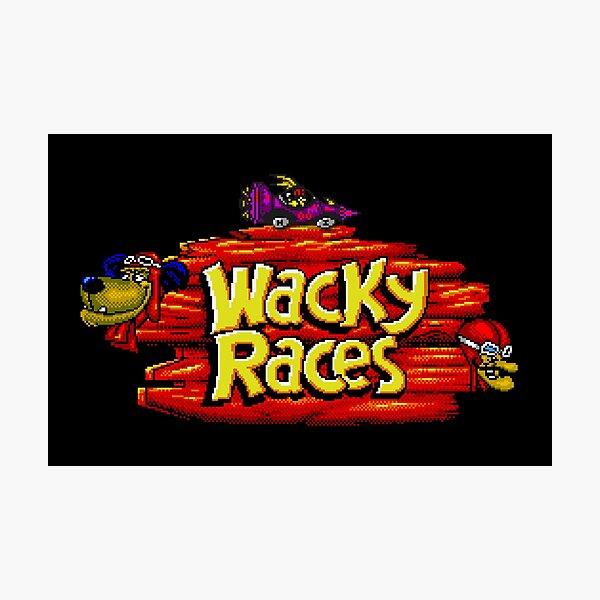 Wacky Races Wall Art | Redbubble