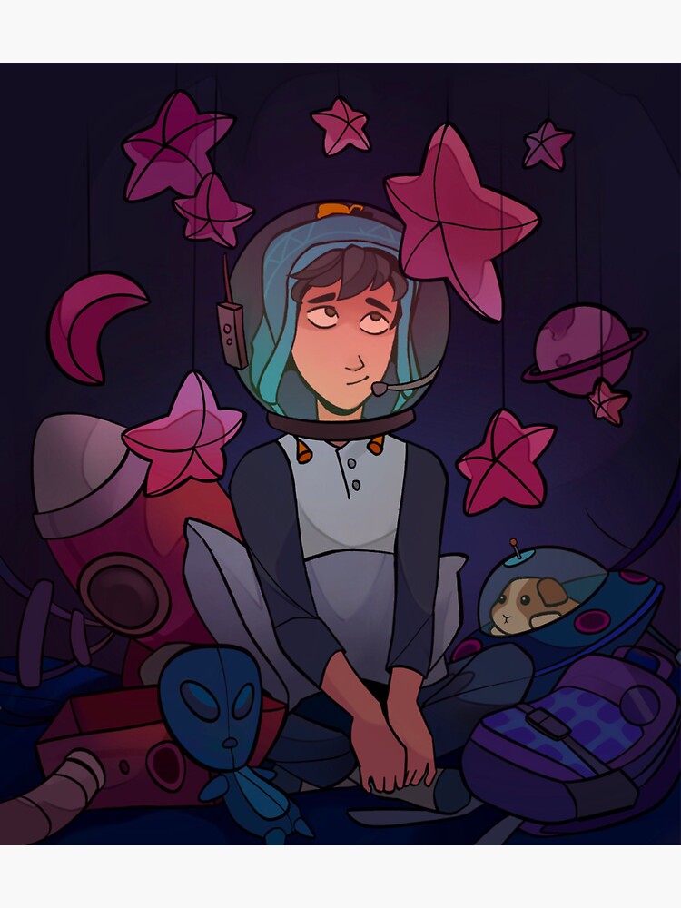 "space craig!!" Sticker for Sale by dawnsicles | Redbubble