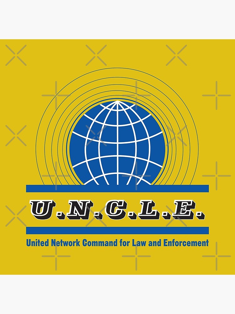 "The Man From UNCLE" Poster for Sale by EvilGravy | Redbubble