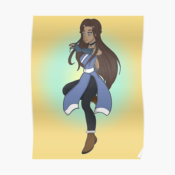 "Katara Avatar Fanart" Poster for Sale by KiwiKreations | Redbubble