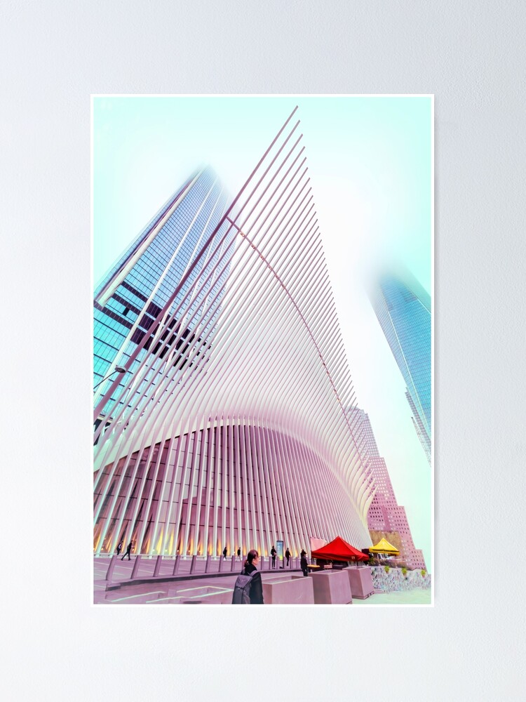 "One World Trade Center and Oculus" Poster for Sale by KayBrewer ...