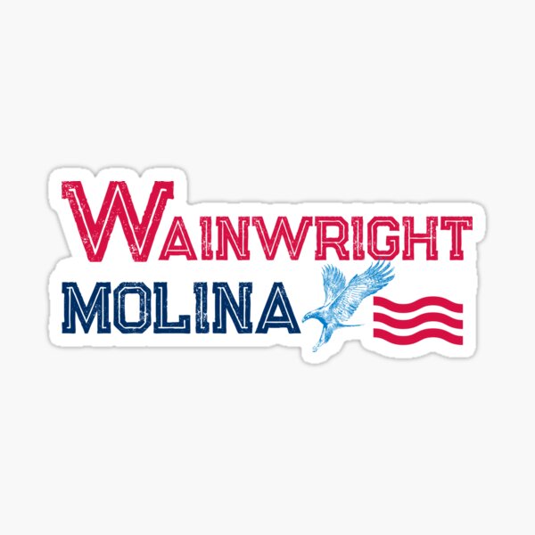 "Wainwright Molina 2020" Sticker for Sale by austinkhaye | Redbubble