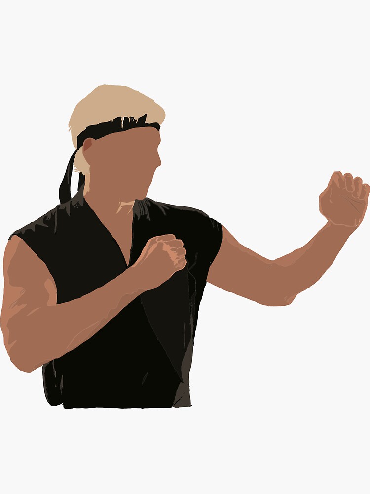 "Johnny Lawrence" Sticker for Sale by shea72cl | Redbubble