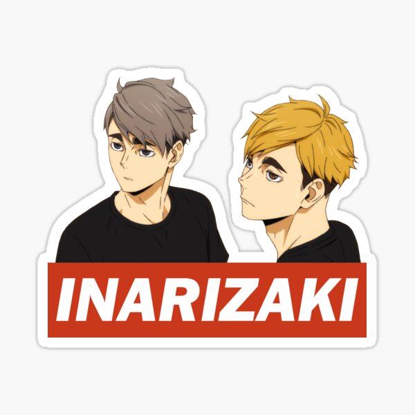 "Inarizaki Supermacy - Miya Twins" Sticker for Sale by AngelaJaeger ...