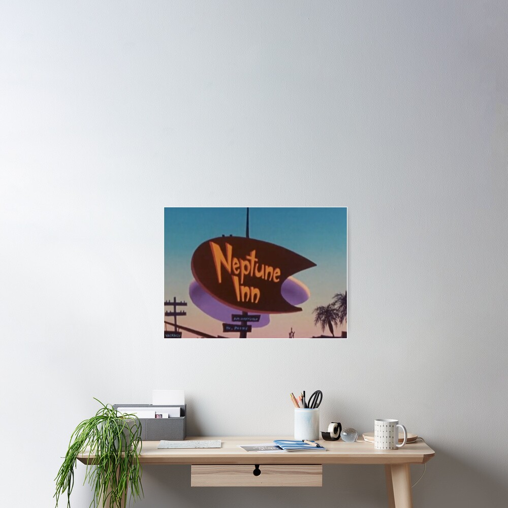 "Neptune Inn Sign from A Goofy Movie" Poster by danimora | Redbubble